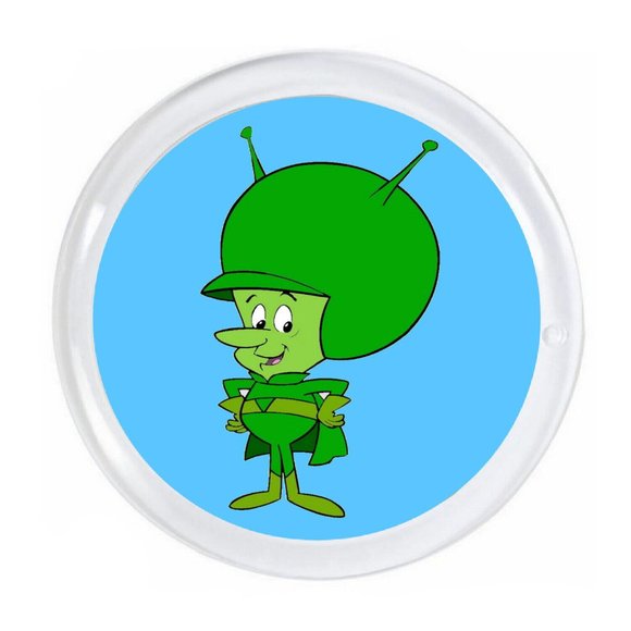 Art | The Great Gazoo Flintstones Magnet Big Round 3 Inch Diameter With Border | Poshmark